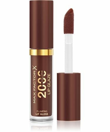 Блеск для губ Max Factor 2000 Calorie Lip Glaze, оттенок 180 chocolate glow, 4,4 мл
