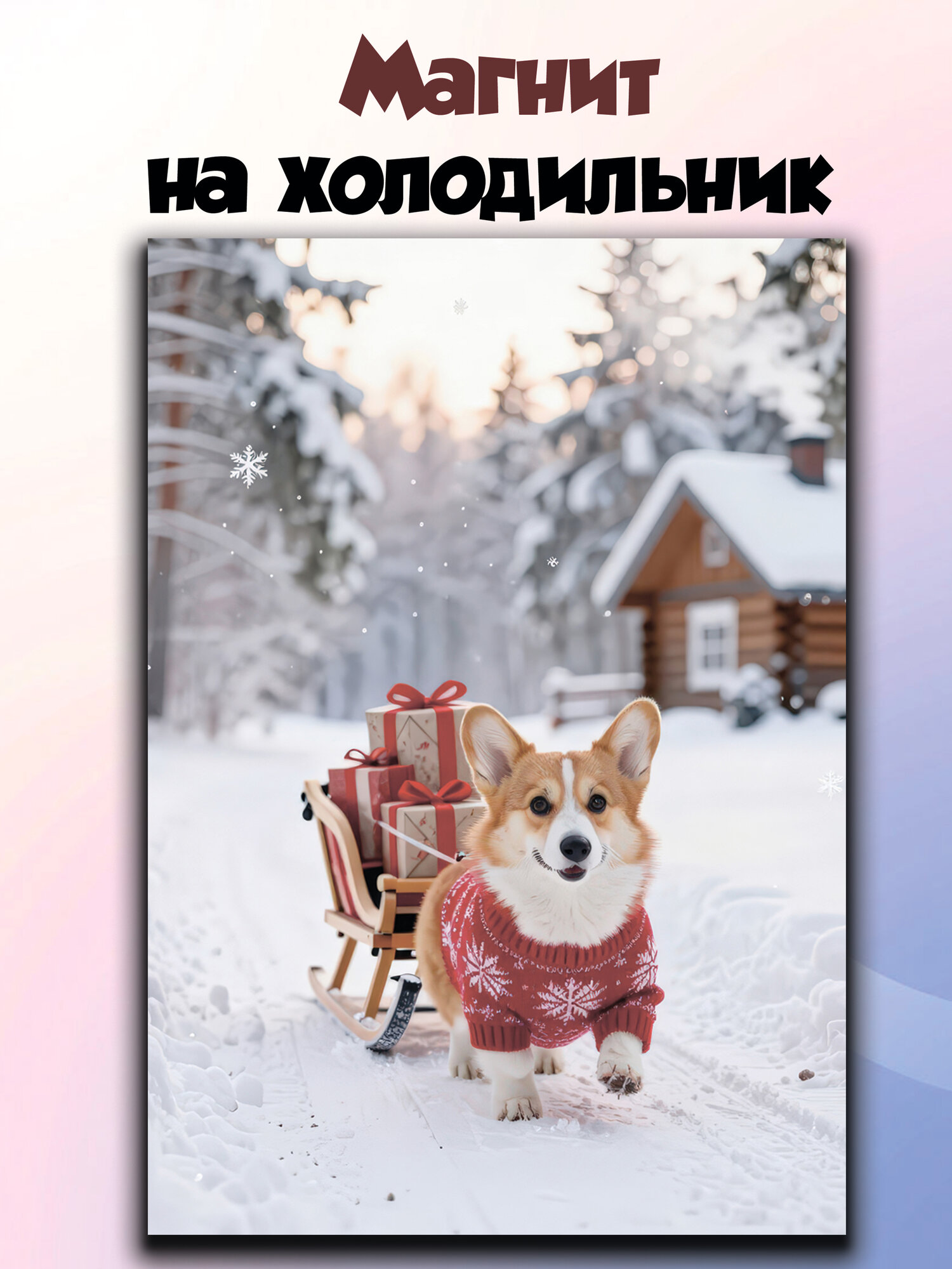 Магнит на холодильник