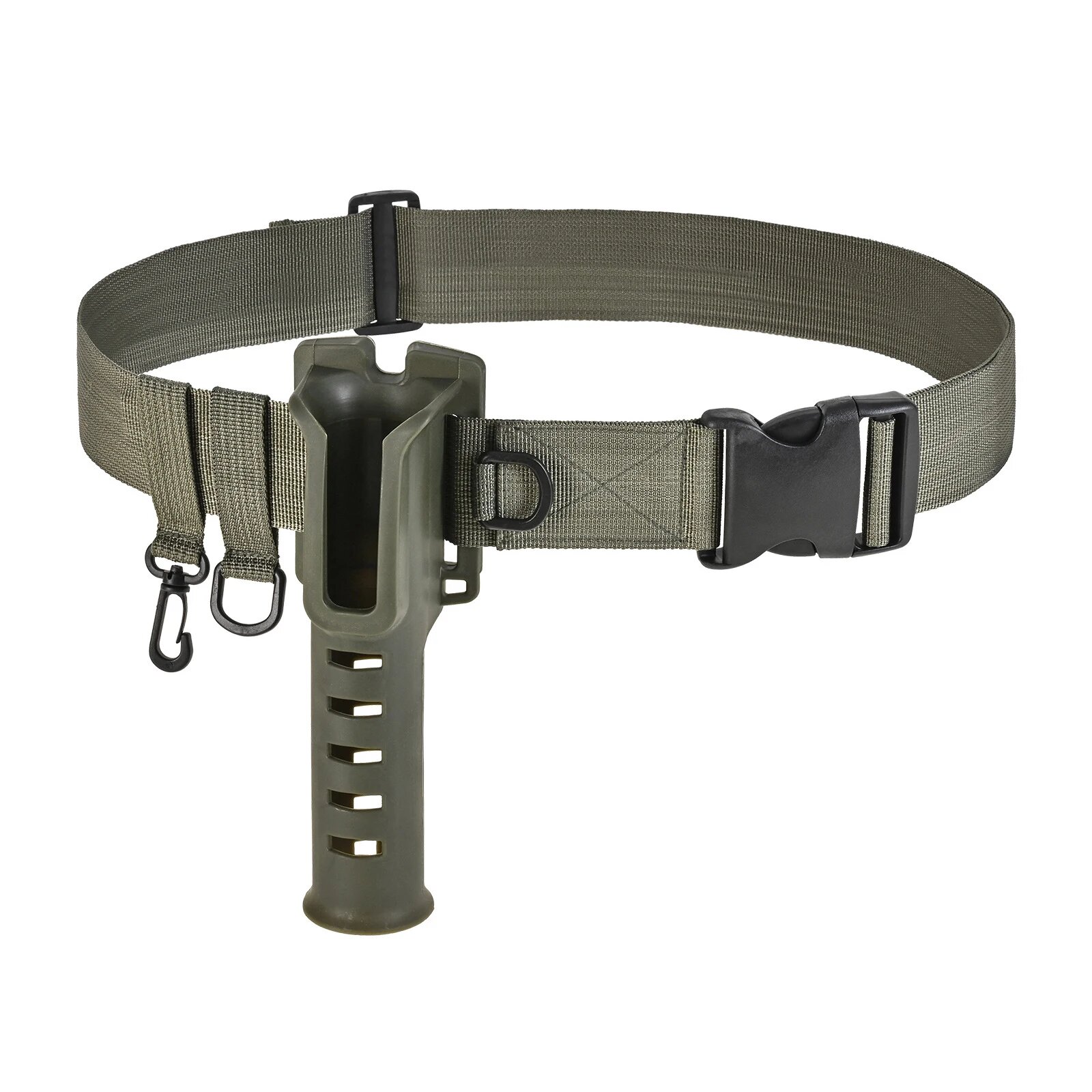 Рыболовный ремень с держателем удочки Army Green