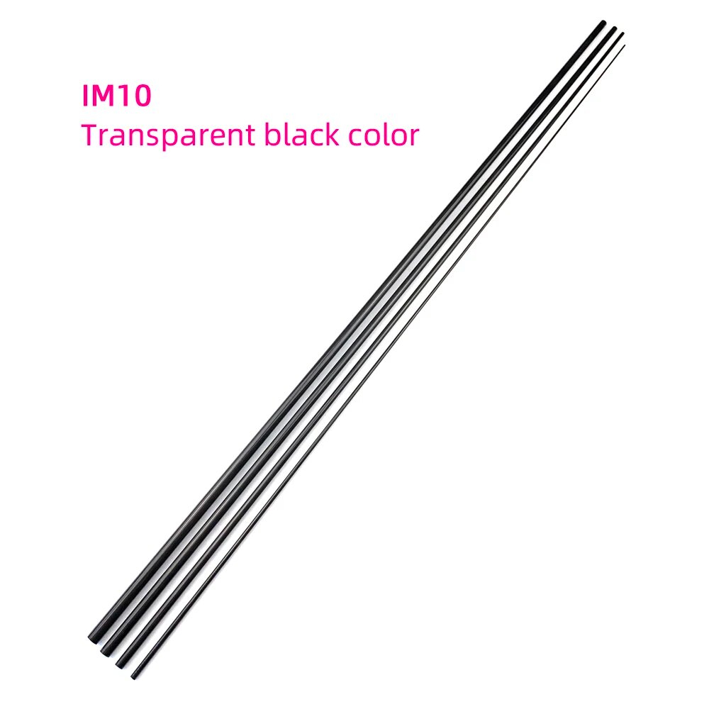 NooNRoo IM10 карбоновая удочка для нахлыста Transparent black, 10FT 2wt 4pc