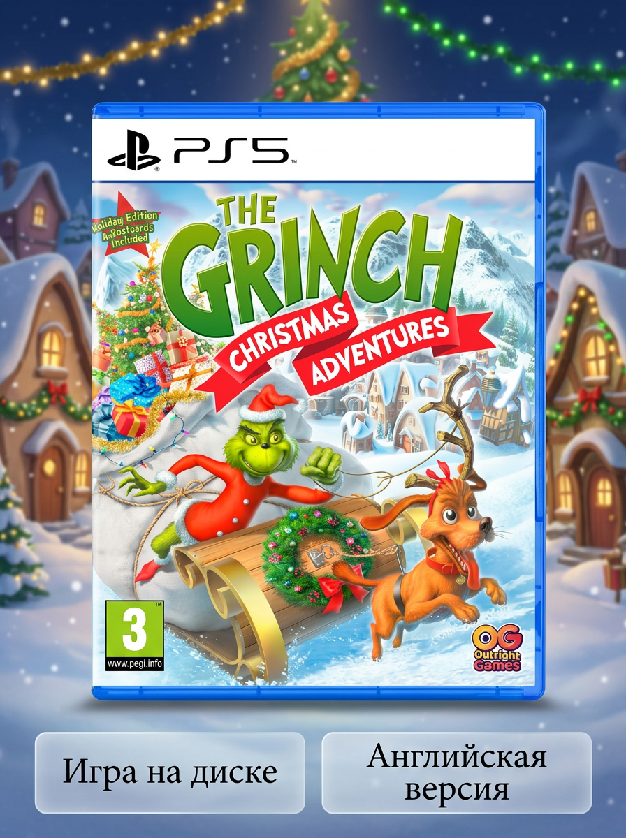 Игра The Grinch Christmas Adventures (PlayStation 5, Английская версия)