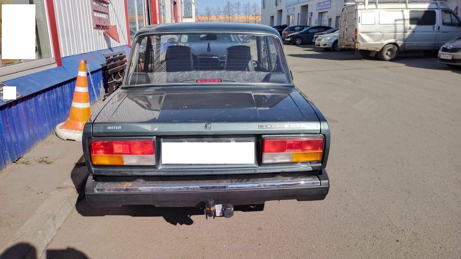 Фаркоп для LADA 2105,21051,21053,2107,21071,21073 1981-2012 (без электрики)