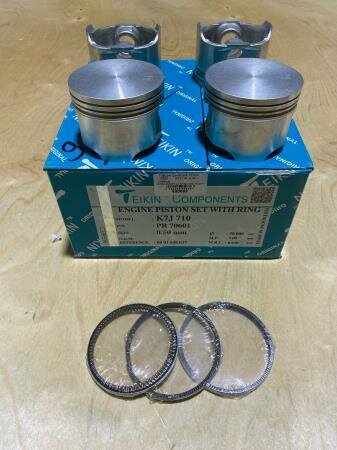 Поршни двигателя + кольца TEIKIN 70601 0.50 RENAULT LOGAN SANDERO K7J710 1.4 [ 60 01 548 037 ]