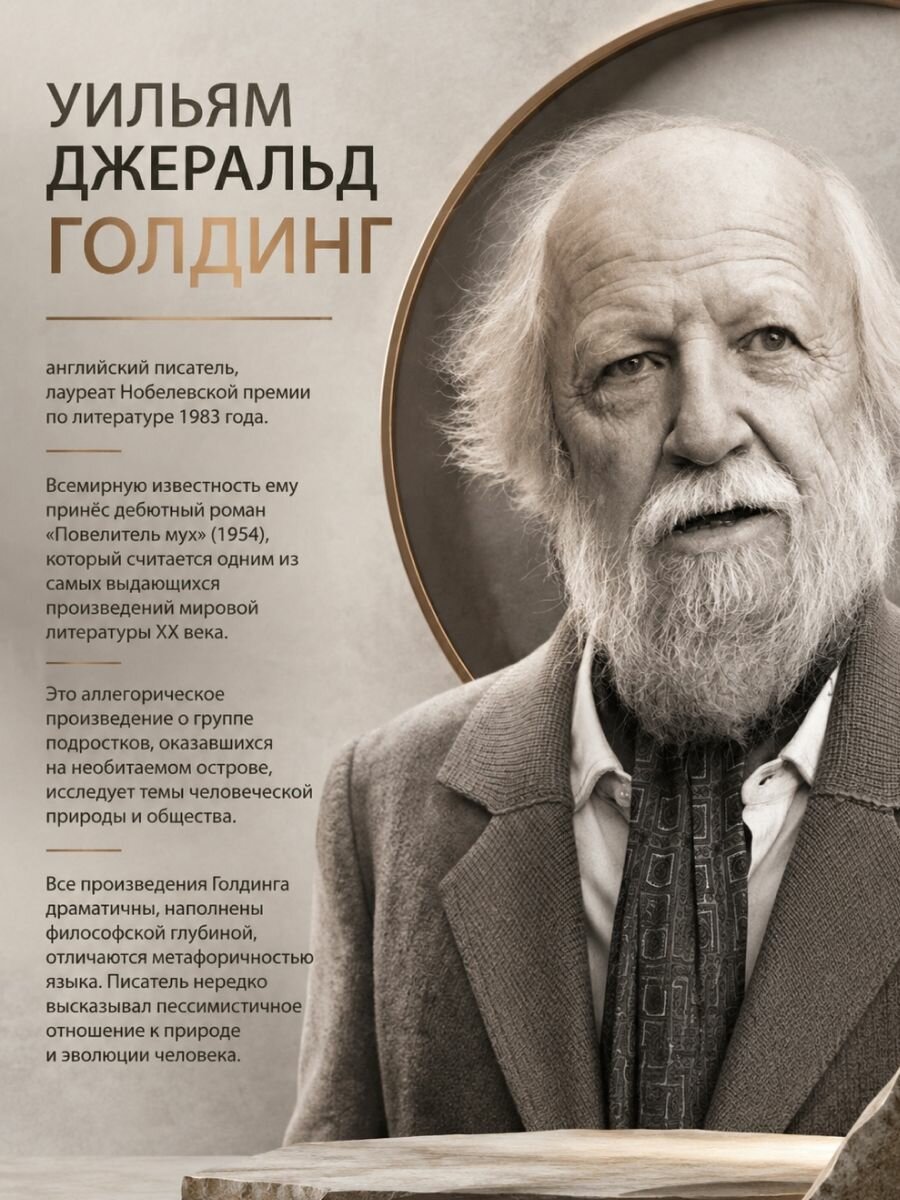 Книга "Повелитель Мух", Голдинг У, 2024 г, мягкий переплет, 320 стр — фото 1