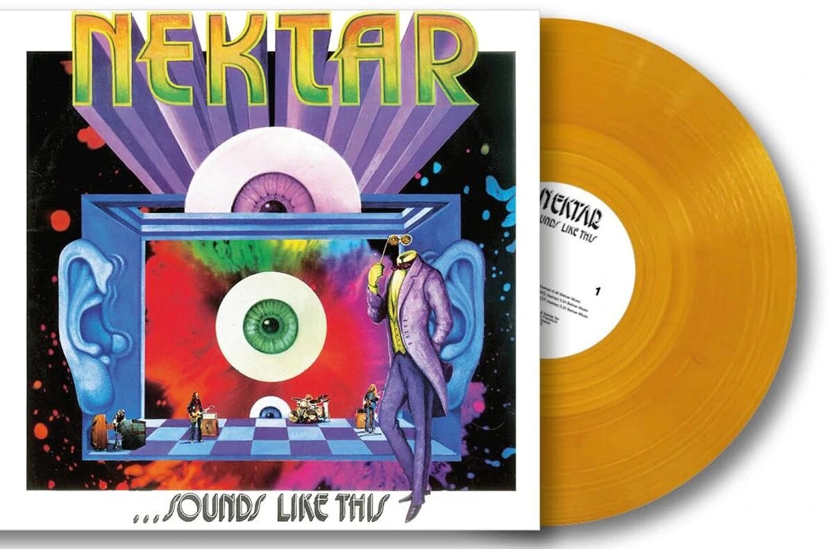 Nektar - . Sounds Like This (coloured) (2LP), 2025, Reissued Sounds, Orange Crystal, Фирменная виниловая пластинка