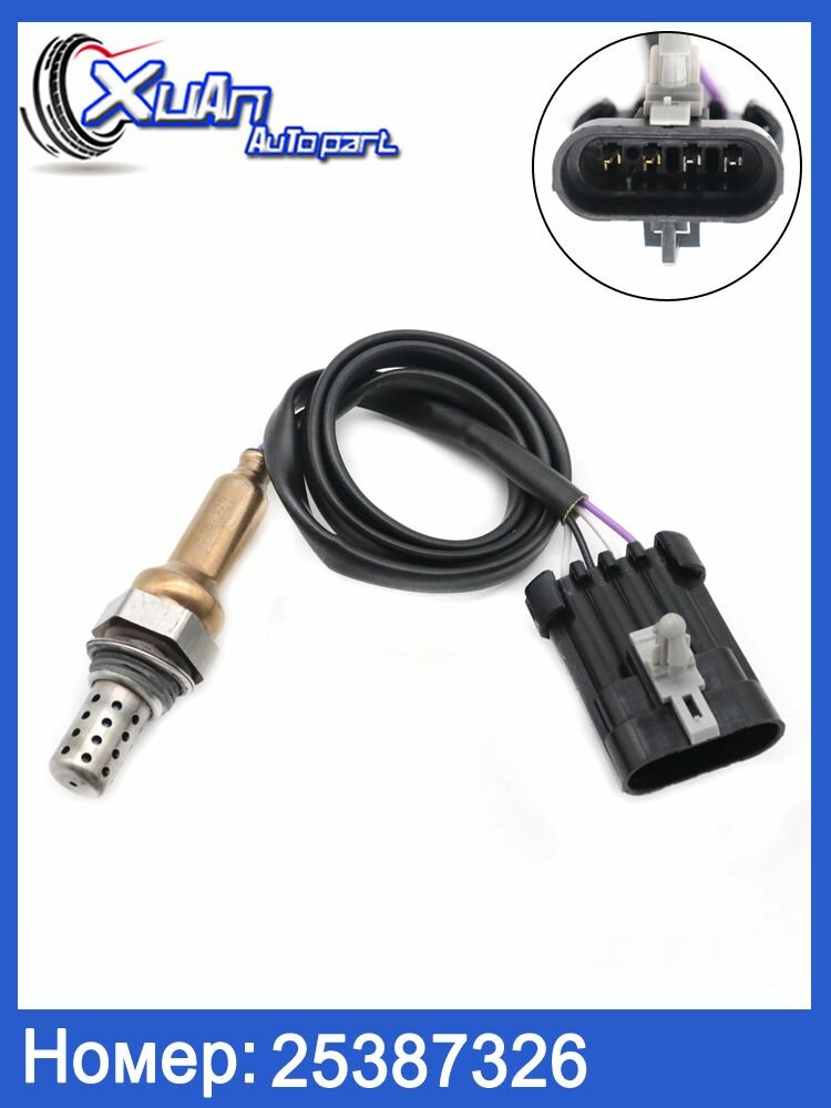 25387326 25325632 25325359 кислородный датчик Подходит для Lifan 320/520/620/X60 BYD F3 1.6, HAVAL H3 H5 H6 GREAT WALL DEER SAFE SAILOR JAC CS35 LIFAN X60 GEELY, Delphi RE94 Changan DongFeng