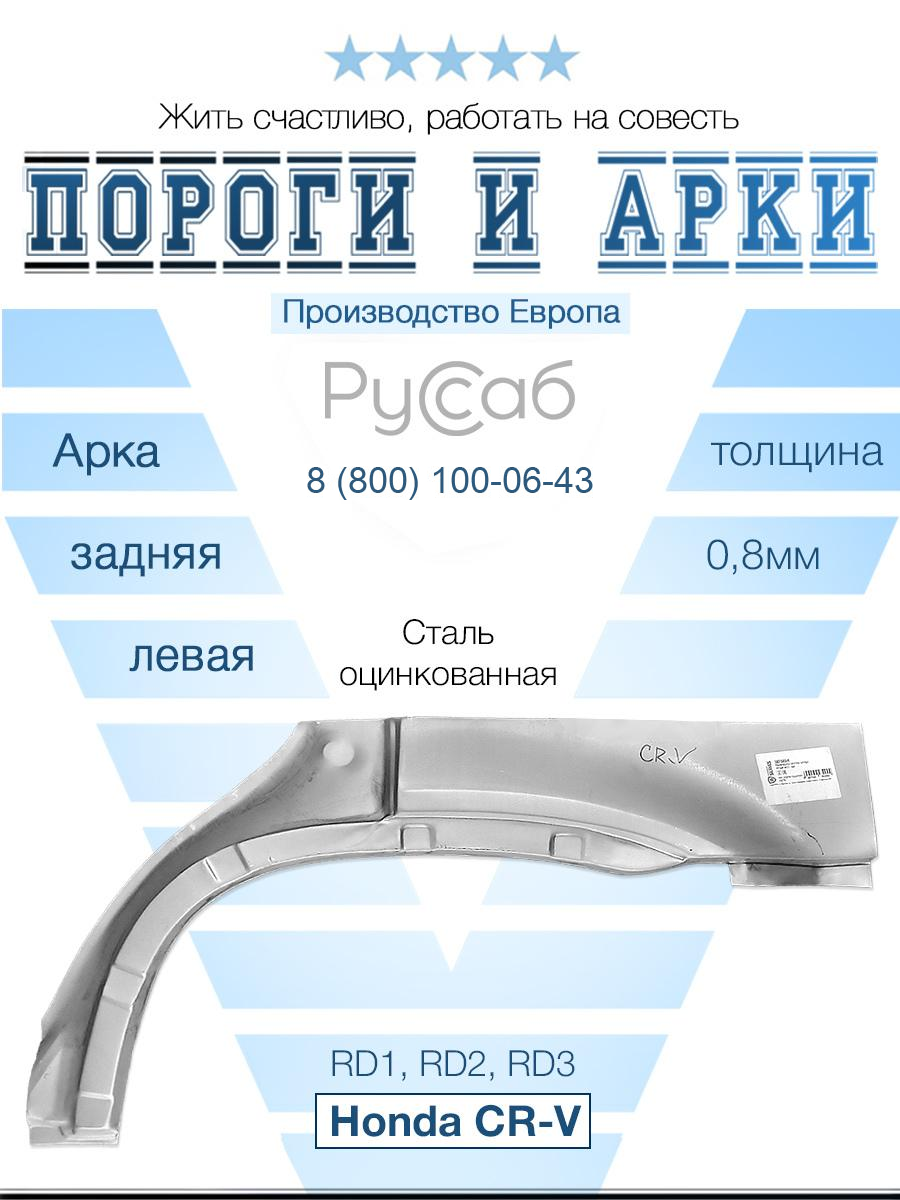 Арка левая для Honda CR-V 1995-2001 (Polcar)