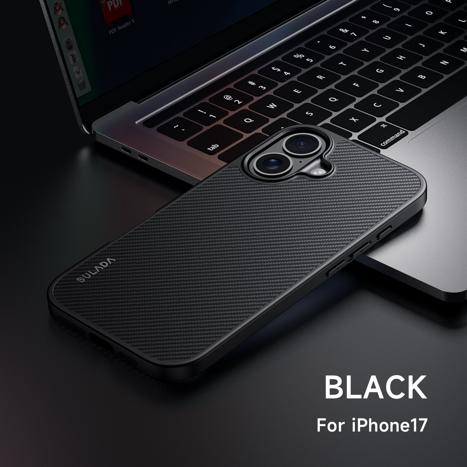Чехол для Apple iPhone 17 / Айфон 17, soft touch, чехол-кардиомонитор, искусственная кожа, полиуретан (PU), защита камеры, ударопрочный, усиленные углы, Apple, Apple iPhone 17 , black,