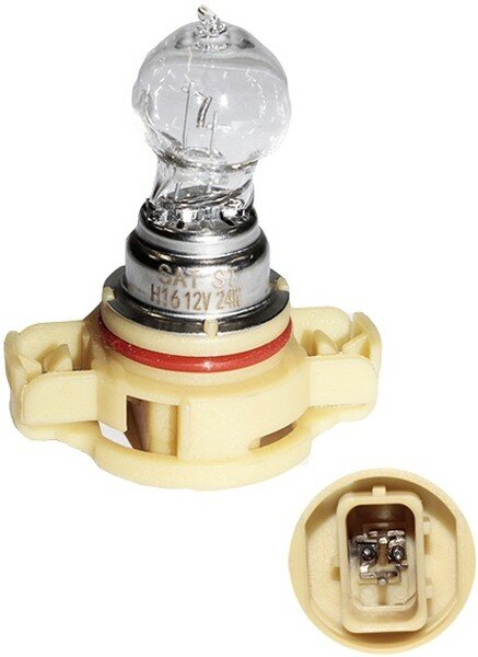 Лампа SAT ST-175-0080 H16/ Галоген/ 12V 24W евро цоколь PSX24W