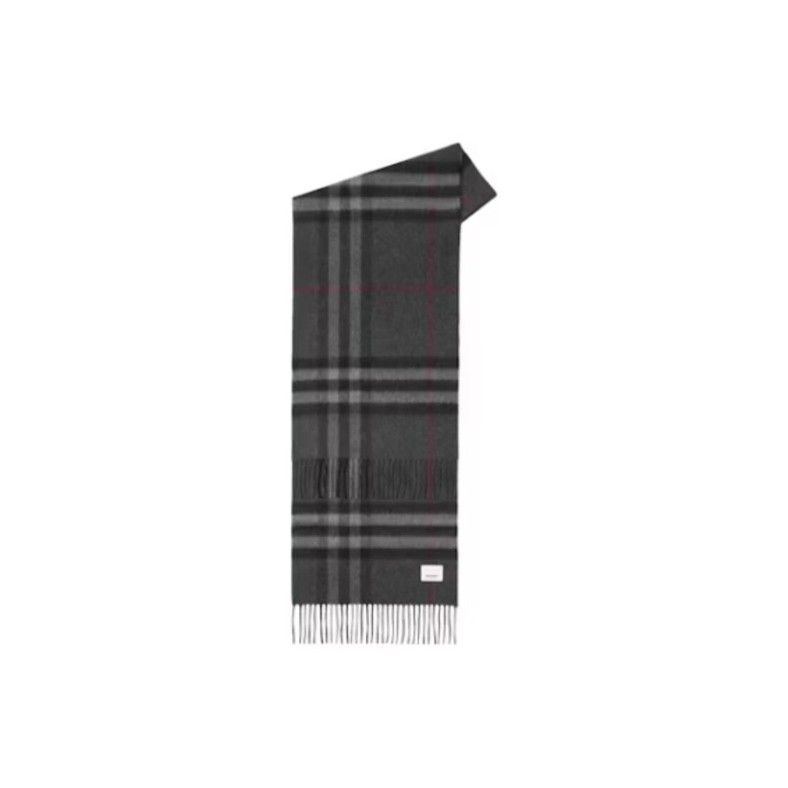 Шарф BURBERRY для мужчин, серый — фото 1