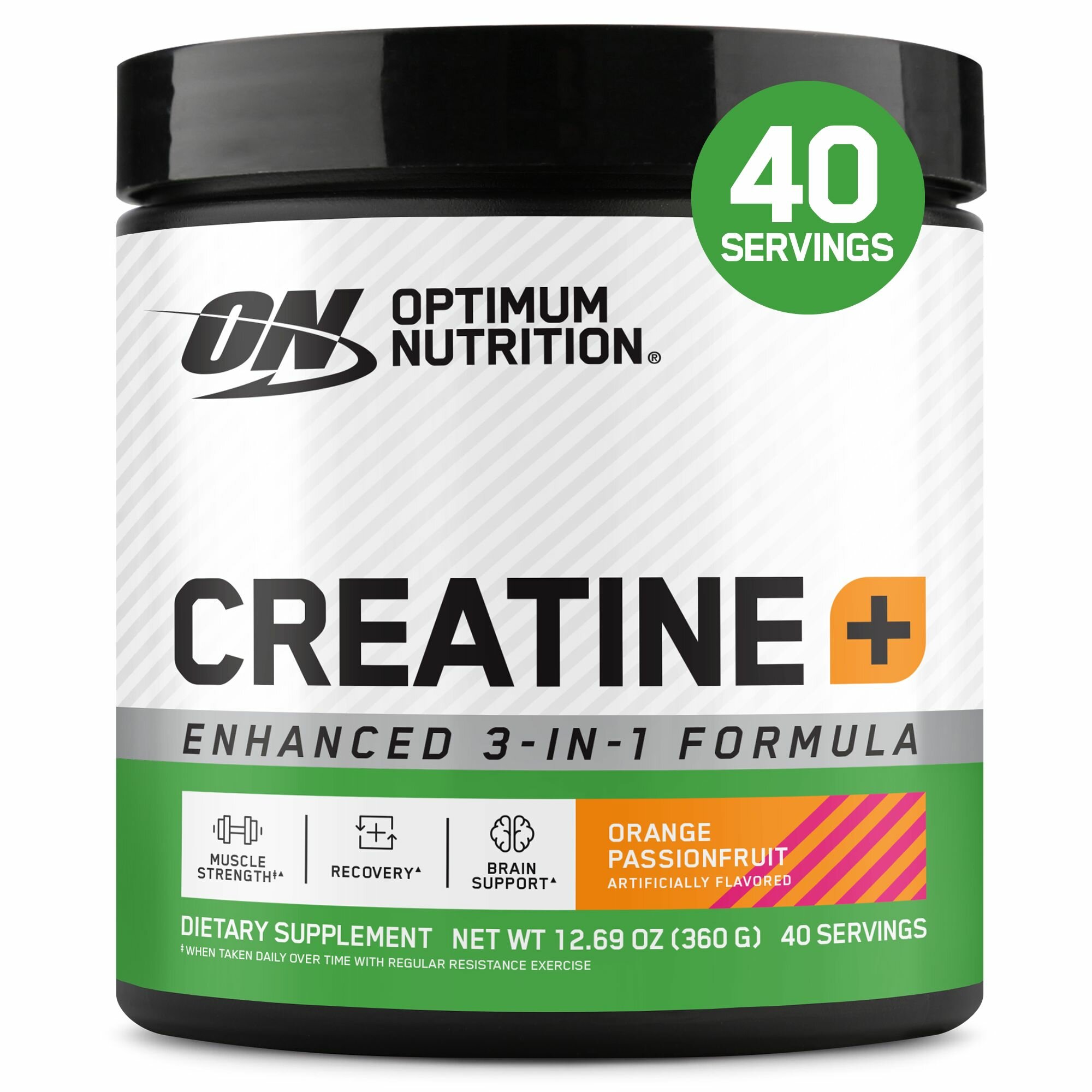 OН - Креатин + Апельсин-маракуйя 360 гр/ ON - Creatine + Orange Passionfruit 360 гр