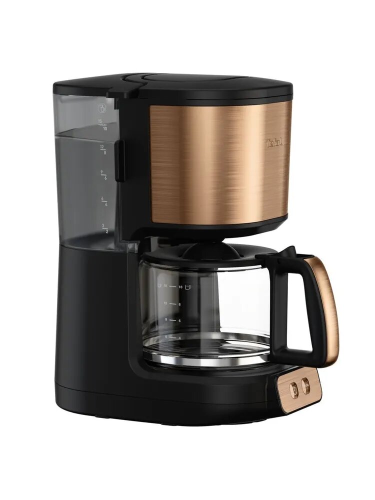Tefal Coppertinto Drip Coffee Maker CM470G10 Кофеварка, бронза