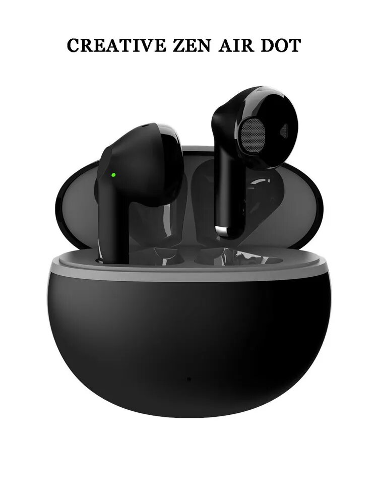 Наушники беспроводные с микрофоном, Bluetooth, USB Type-C, черный матовый