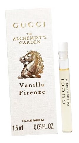 Парфюмерная вода Gucci Vanilla Firenze миниатюра 1.5 мл - Ванилла Фирензе от Гуччи для женщин и мужчин