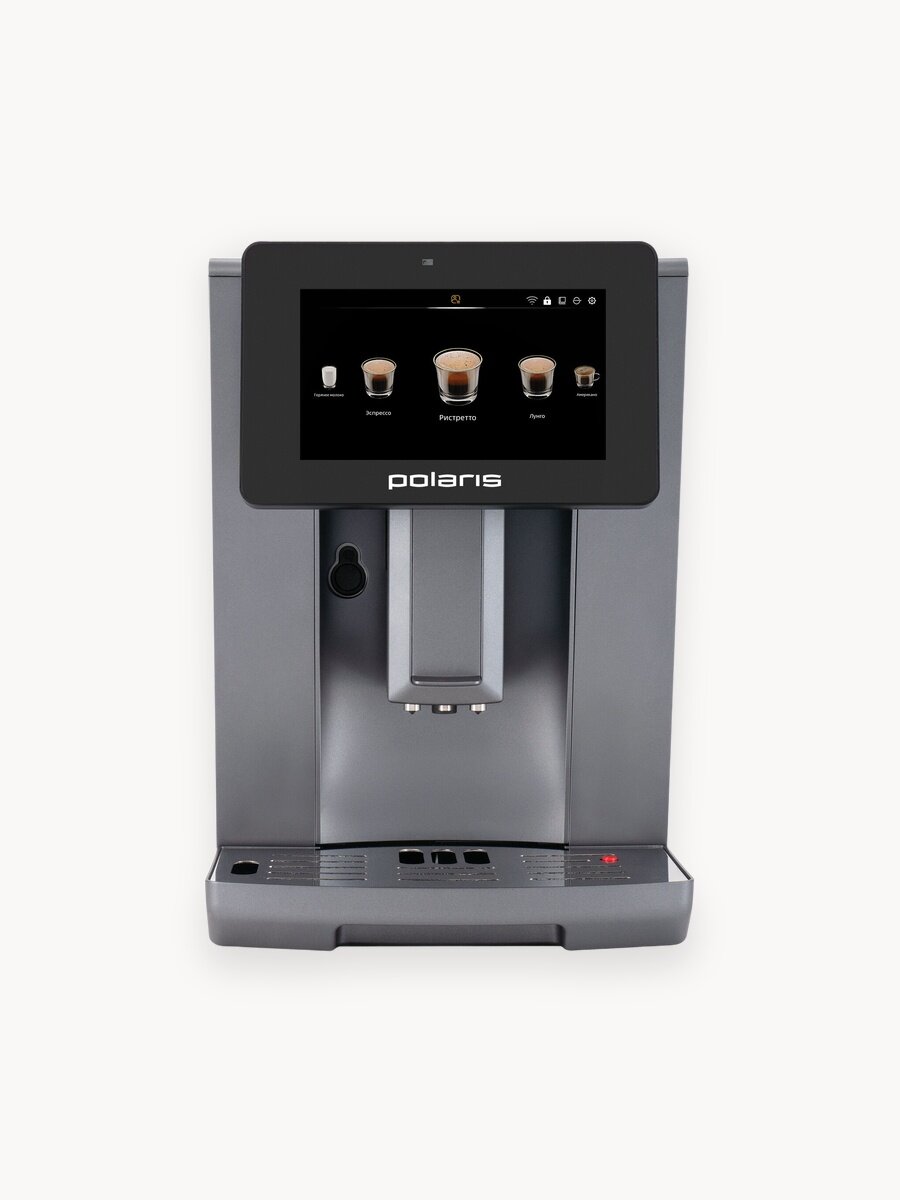 Кофемашина автоматическая Polaris PACM 2085GC WIFI IQ Home Графитовый