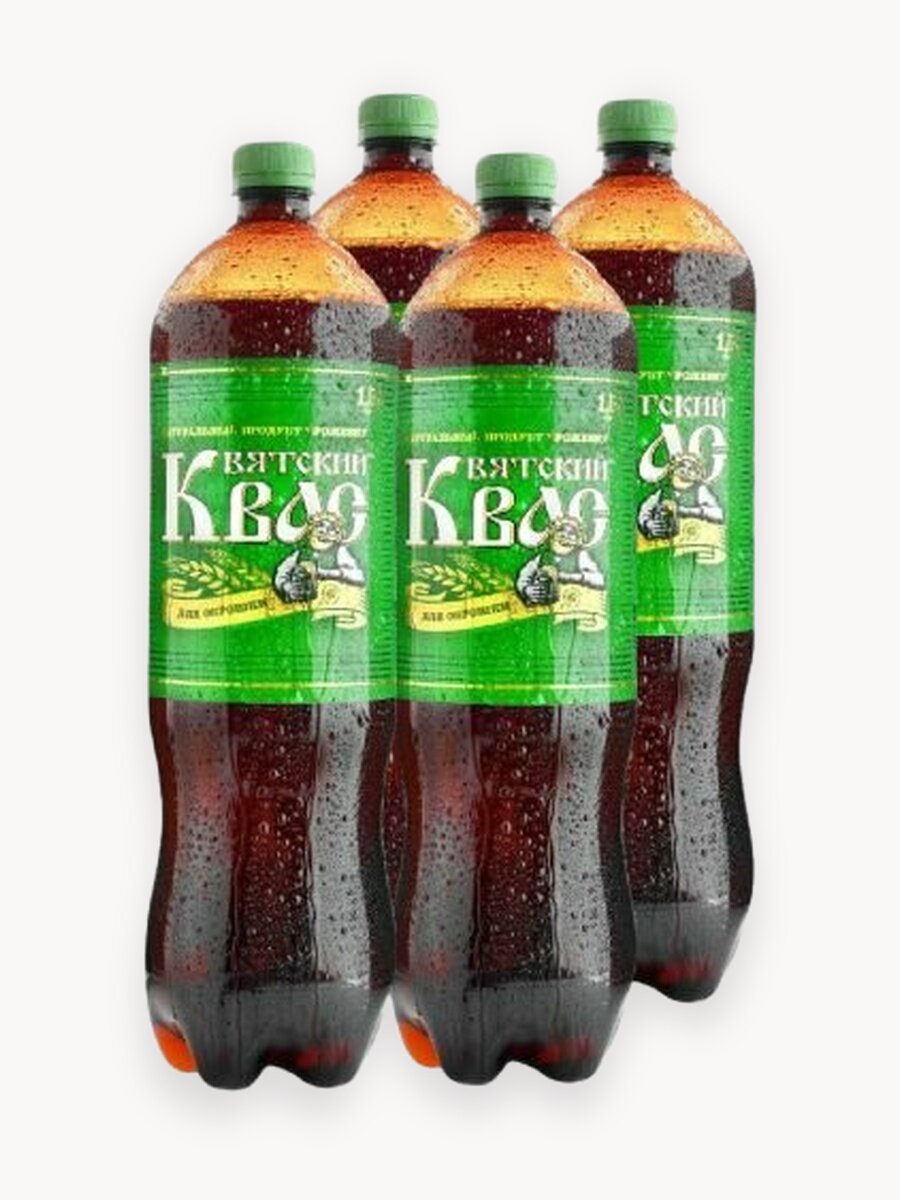 Квас Для окрошки Вятский 1,5л 4шт
