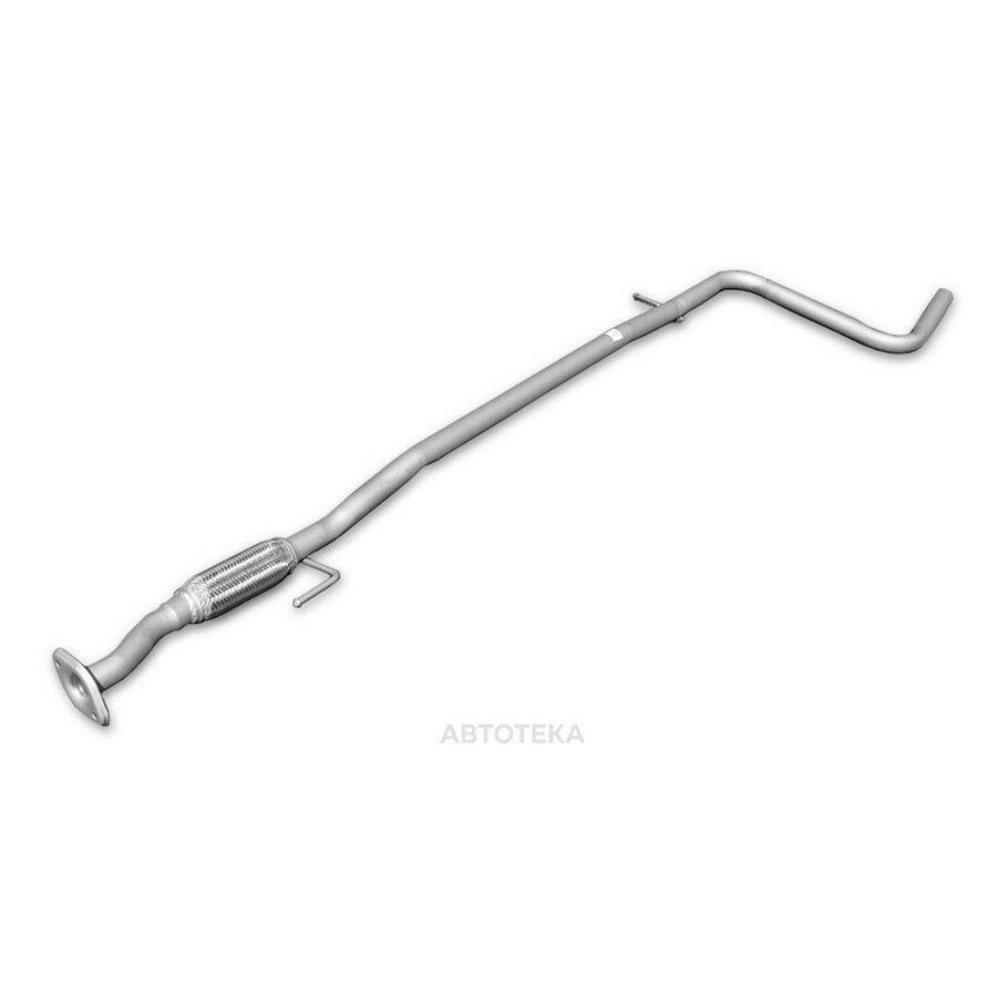 Труба глушителя средняя с гофрокомпенсатором Fiat Albea 1.4L 01.2007 - 12.2009 FOBOS 30904
