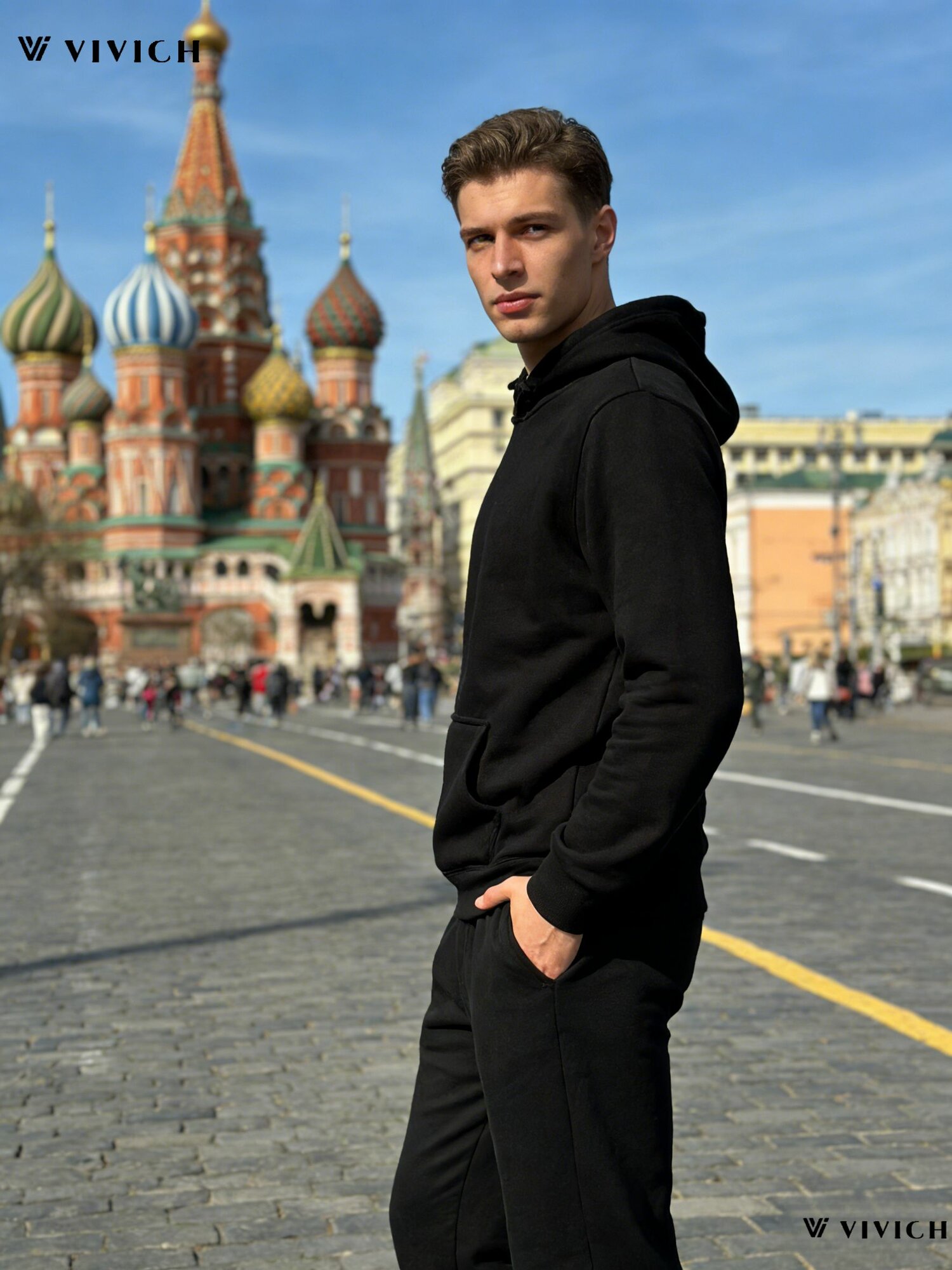 Комплект одежды , размер 50, черный — фото 1