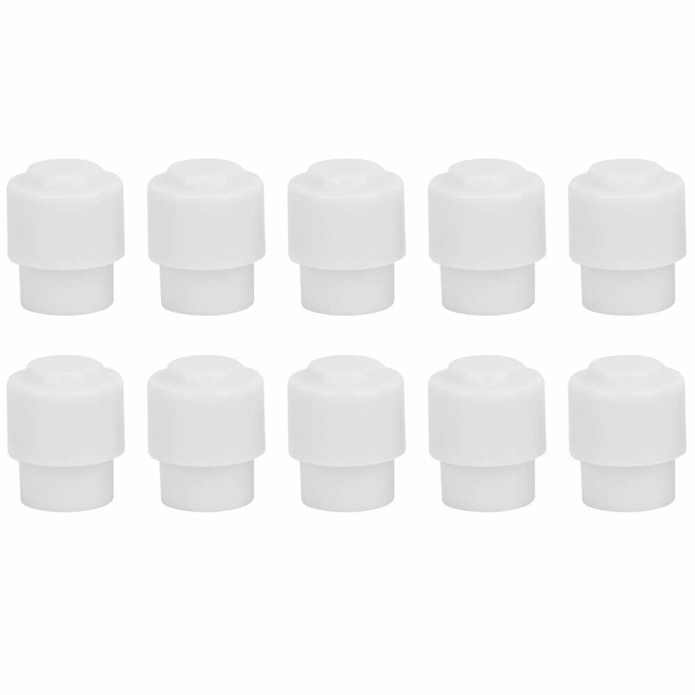 10PCS Pickup Switch Tip Cap Knob Electric Guitar Part Accessory Knob CapWhite