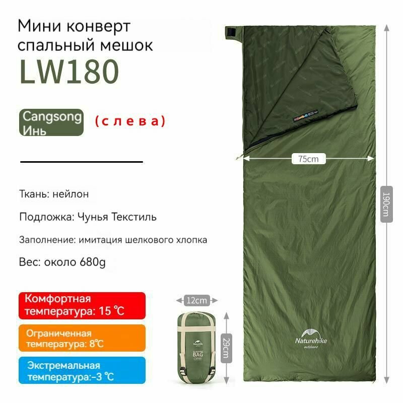 Спальный мешок Naturehike NH21MSD09
