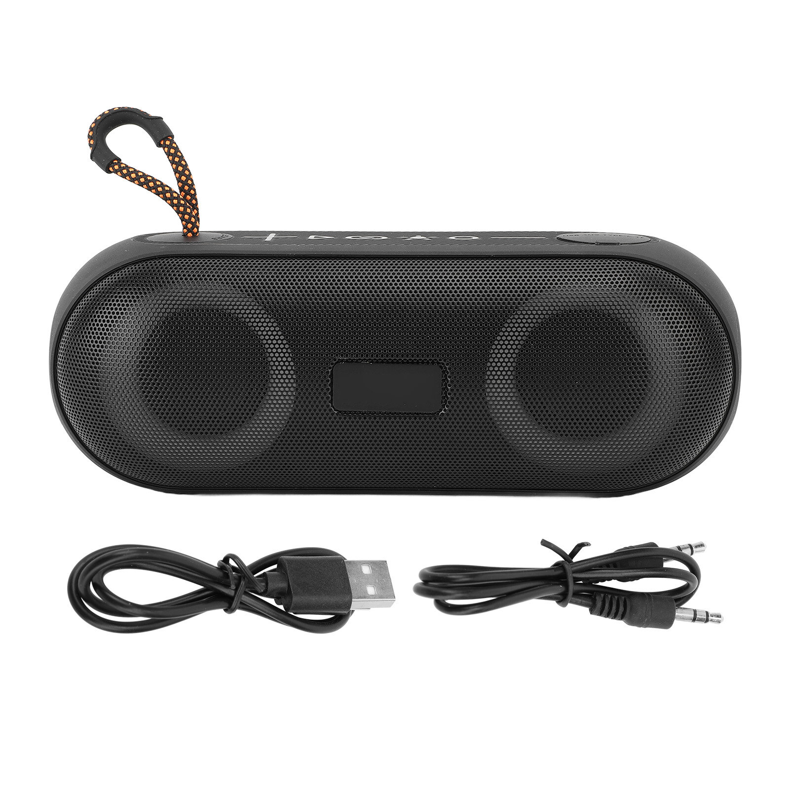 Bluetooth-колонка 5.2, водонепроницаемая IPX6, с USB-зарядкой, портативная, с разноцветной RGB-подсветкой, беспроводная бас-колонка Bluetooth.
