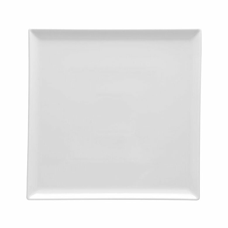Тарелка квадратная «Анкара» L=25.5, B=25.5см; белый (Lubiana)