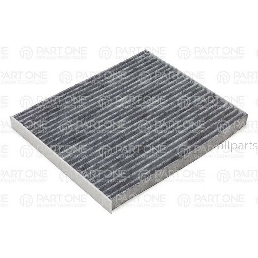 PART-ONE 1CF193 Фильтр салона with active carbon, HYUNDAI TUCSON 06-10, IX35 10>, KIA SPORTAGE FQ 07>, 194x237x20