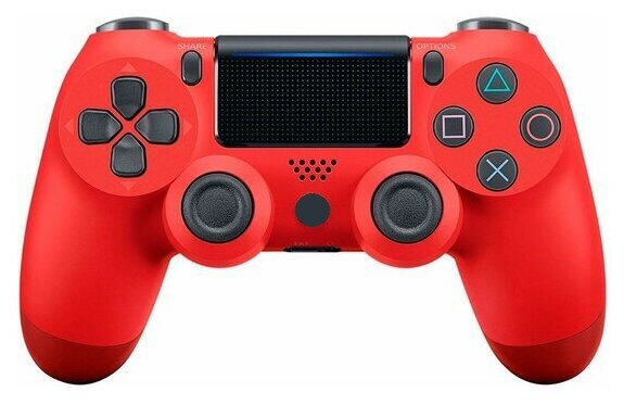 Беспроводной джойстик для PS4 PS 5 ПК Bluetooth Геймпад для компьютера и приставок Блютуз - Джойстик Красный