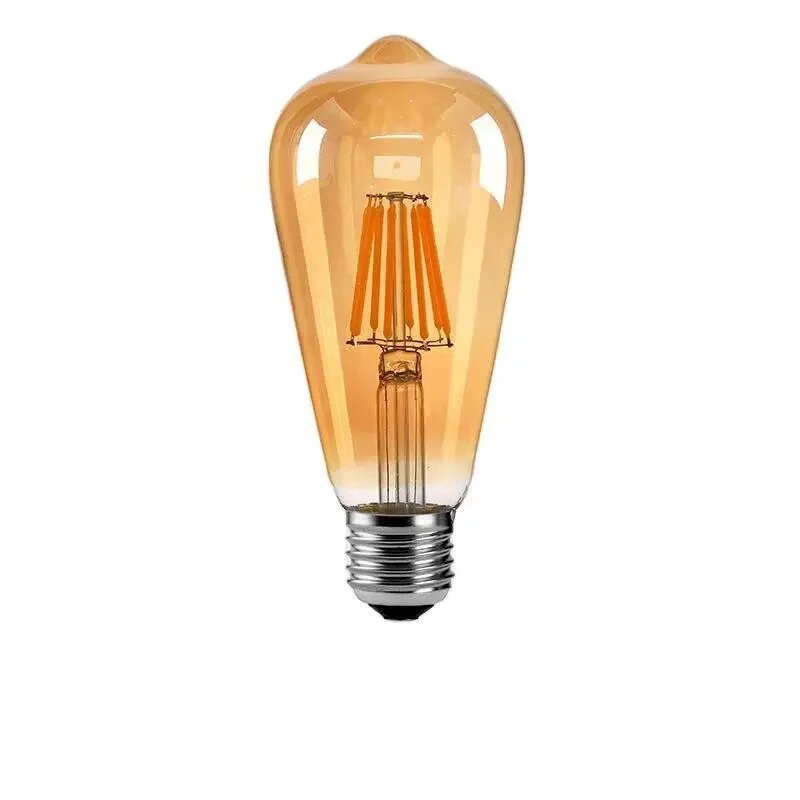 Светодиодные лампы Эдисон Golden Art Lights ST64 2-12Вт 220V 2700K Нет, E27 6W 220V