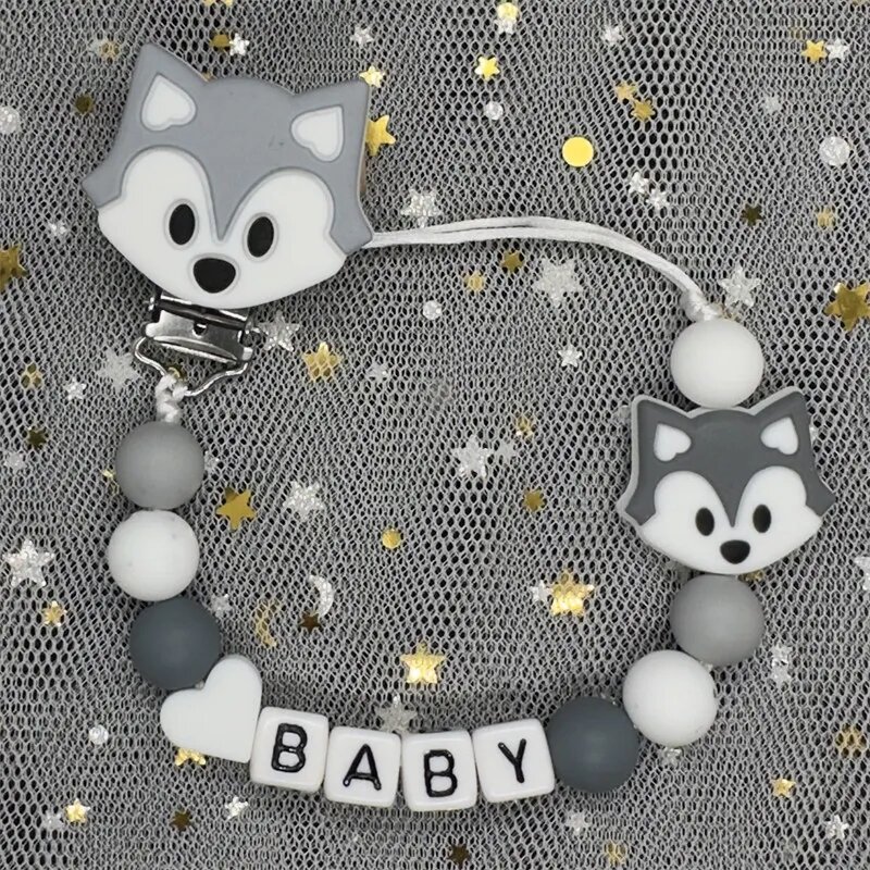 Индивидуальный зажим для соски mittsboy Custom pacifier clip