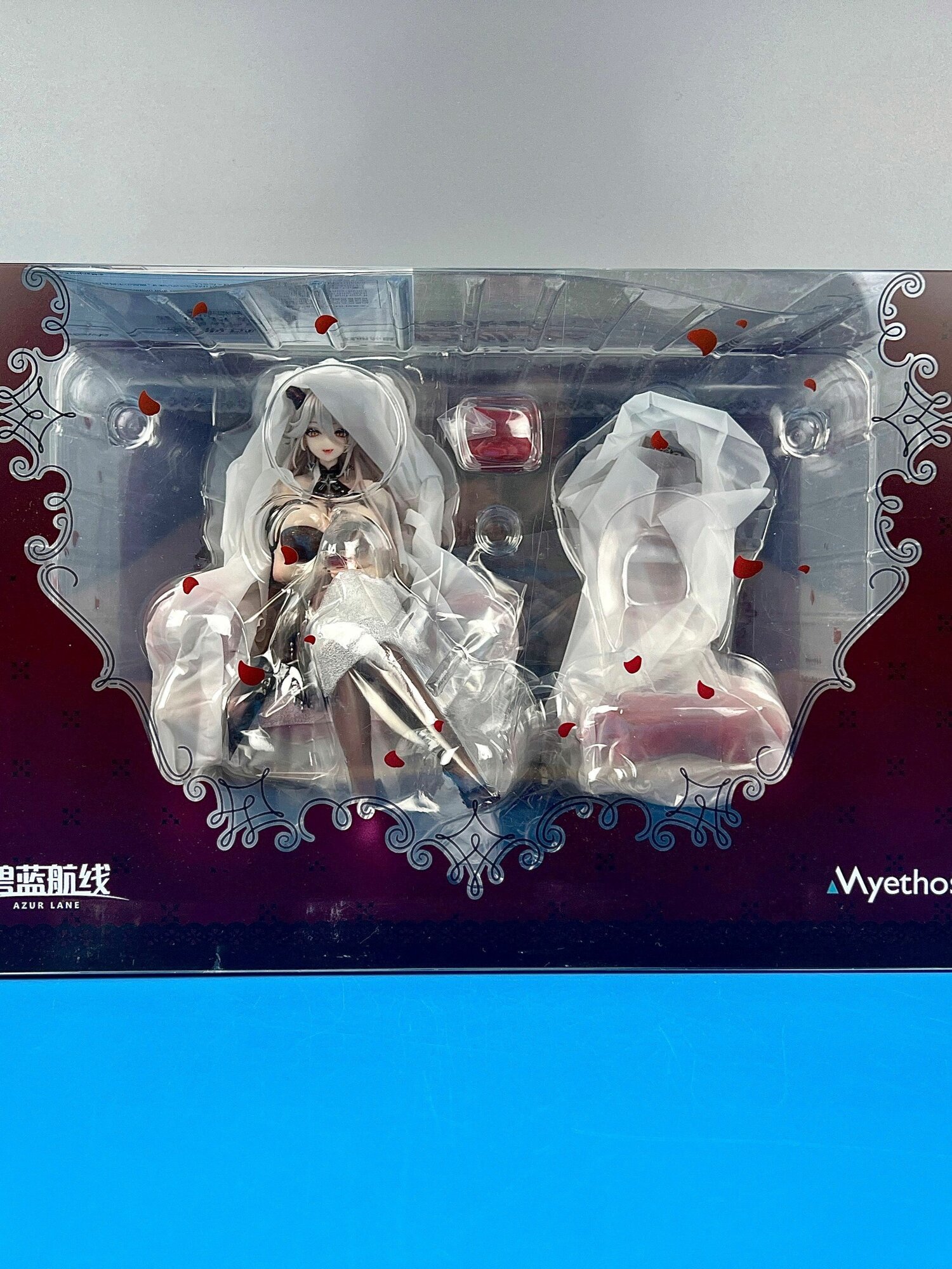 Аниме фигурка Agir, Rose Ceremony, Azur Lane / Оригинал Myethos, Anime Figure, 1/7, 19 см. / Статуэтка Эгир, Азур Лейн