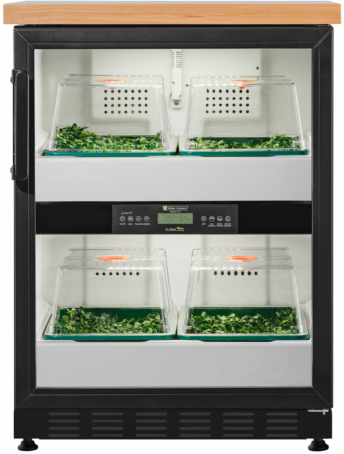 Шкаф для выращивания микрозелени Urban Cultivator Dr.Greens Residential-1, черный (9003C)