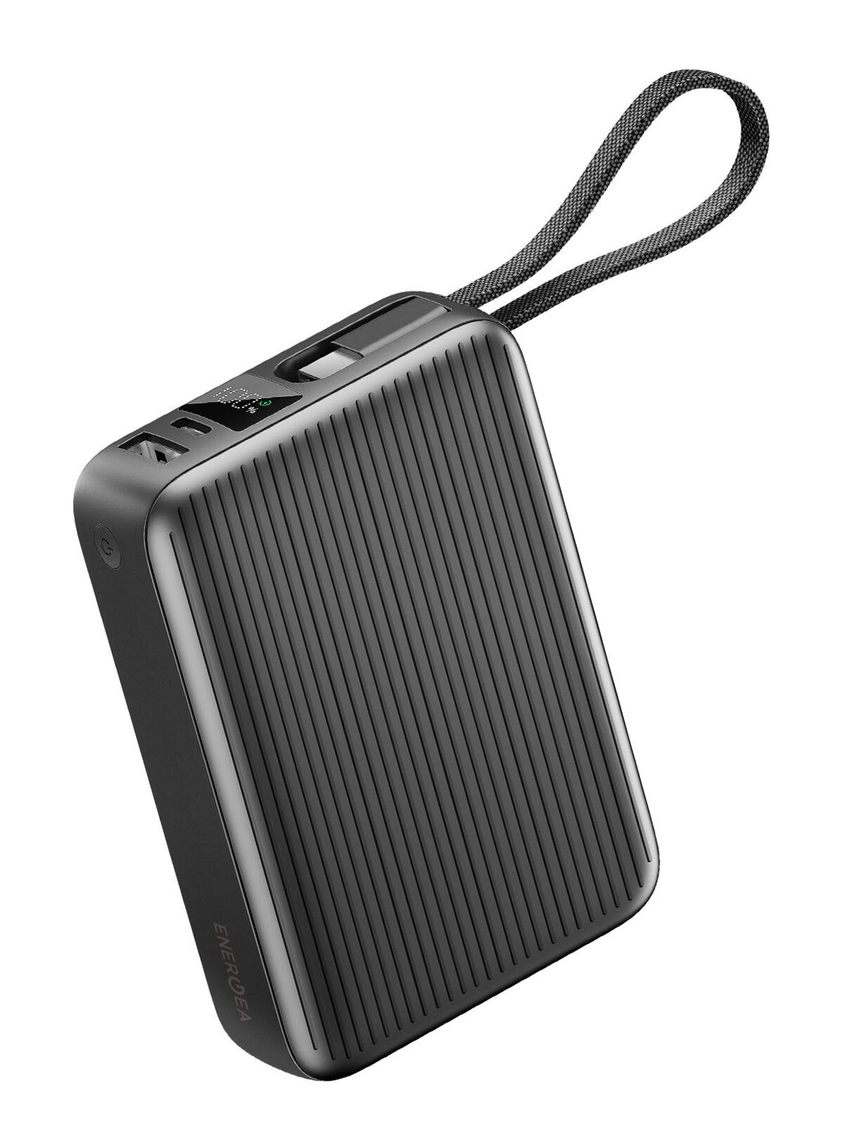 Внешний аккумулятор Energea Integra Ultra 45, 20000W USB-C+A + кабель USB-C, с выходной мощностью 45W, с быстрой зарядкой Power Delivery, серый
