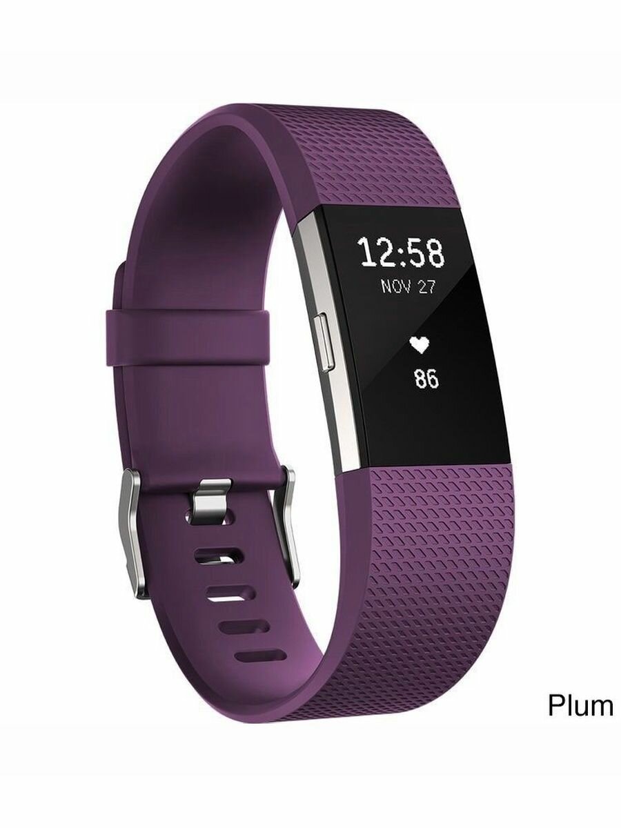 Умный браслет Fitbit charge 2 purple L