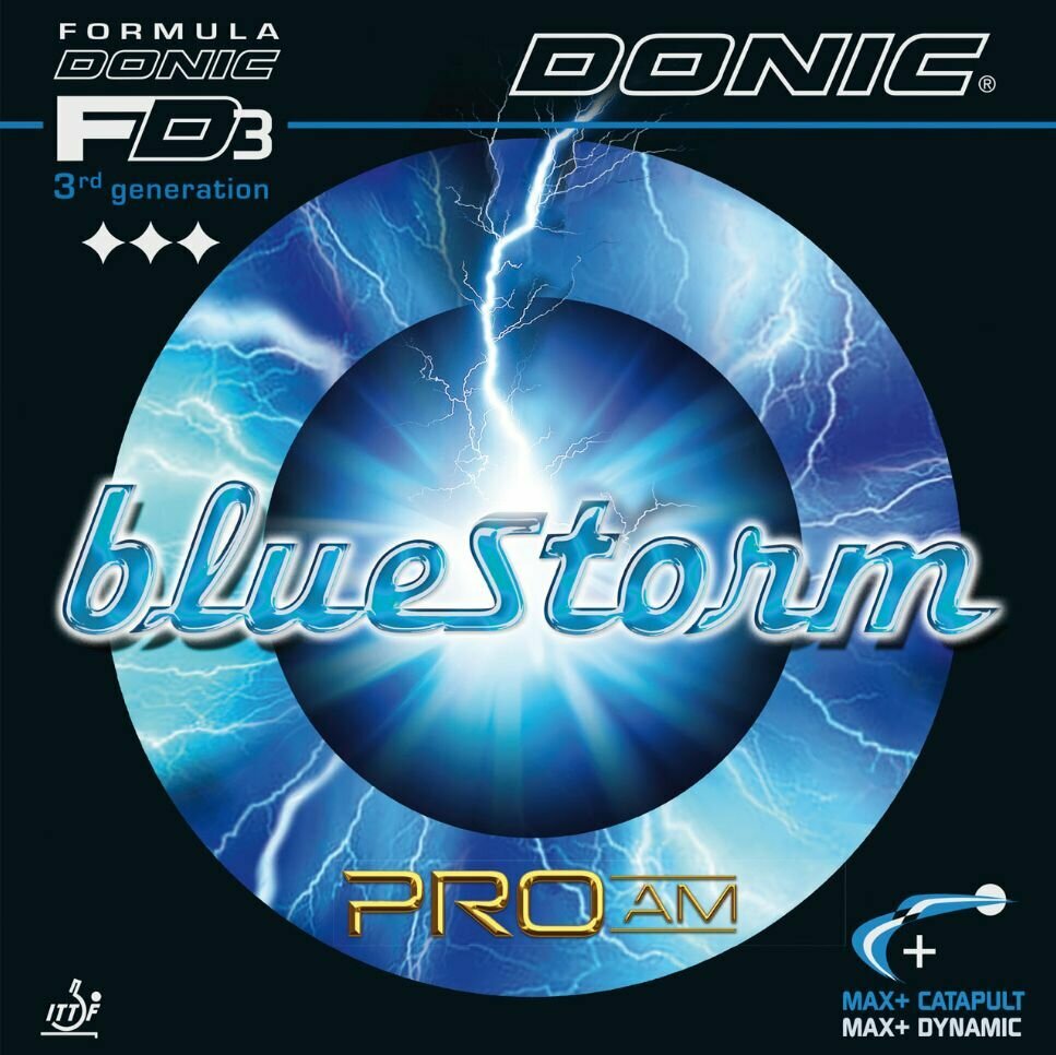 Накладка Donic Bluestorm PRO AM (толщина MAX, красная)