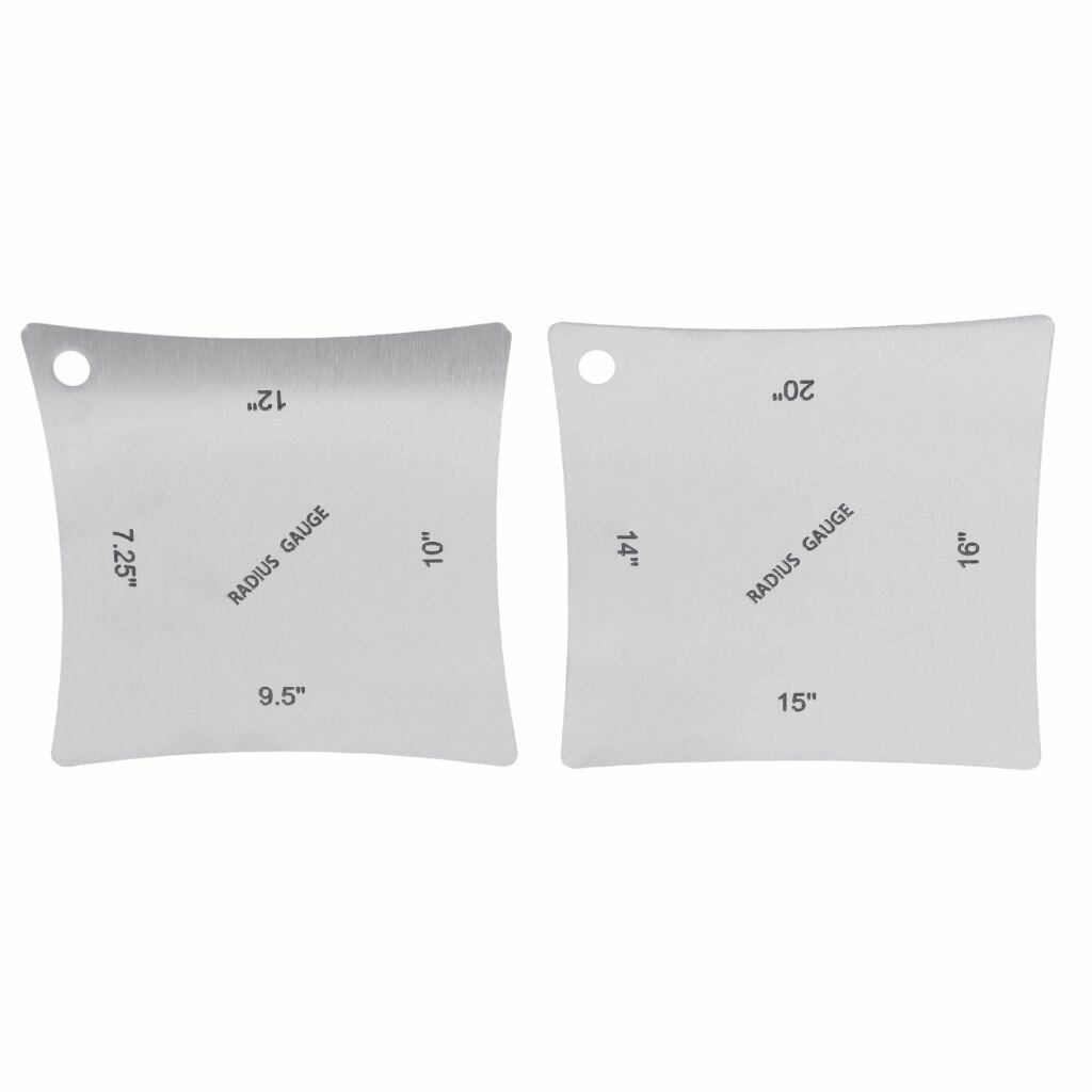 Набор радиусных шаблонов для гитары 2/4 шт.