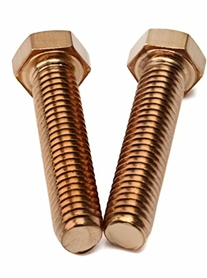 Болт 6х60 DIN 933 кремневая бронза(1шт)