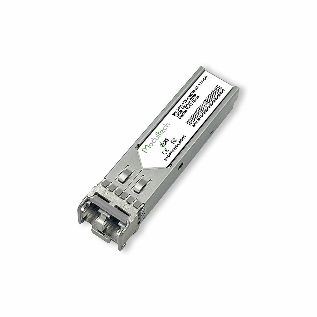 Модуль SFP CWDM 155 Мбит/с, 120 км, 1270 нм, SMF, LC