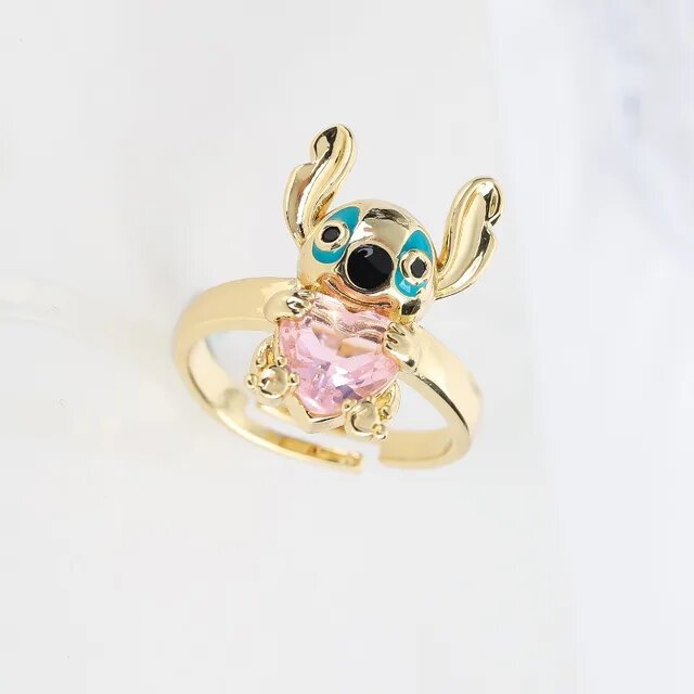 MINISO Аниме кольцо Лило и Стич