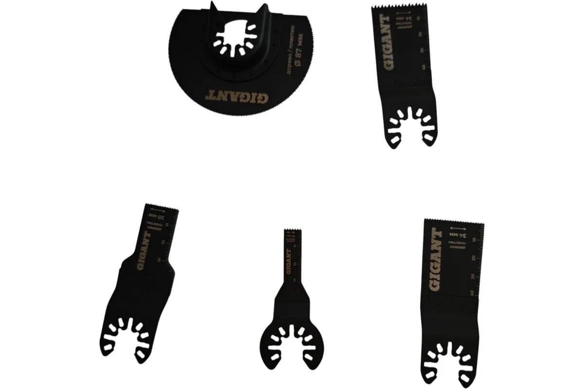 Gigant Набор насадок для реноватора 10 шт G-10667 совместимый с реноваторами