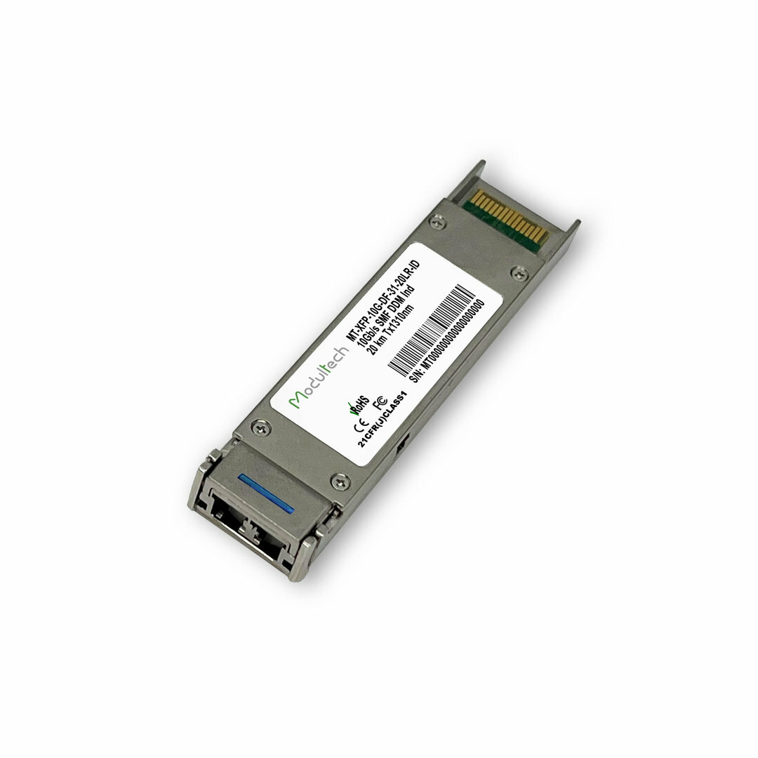 Industrial XFP 10 Гбит/с, 20 км, 1310 нм, SMF, LC