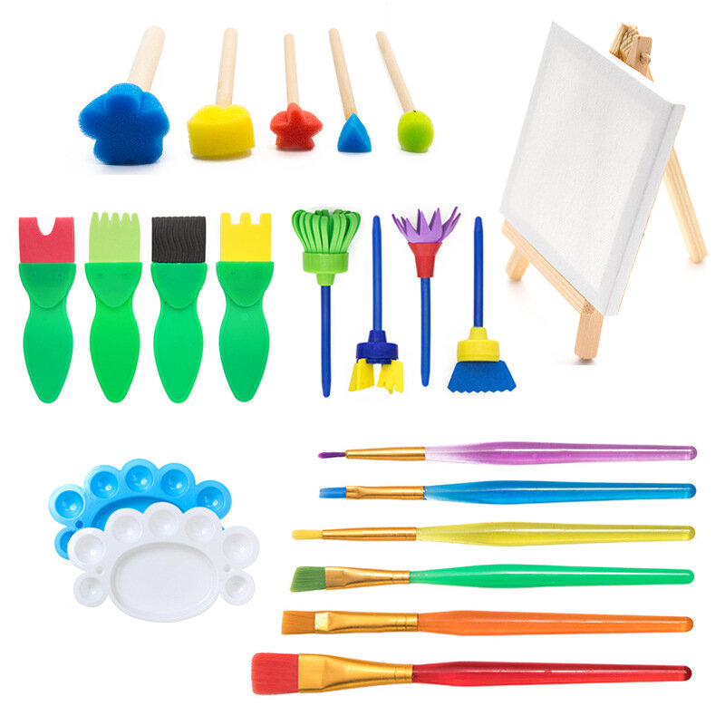 Набор для рисования "Губчатые граффити", 23 предмета