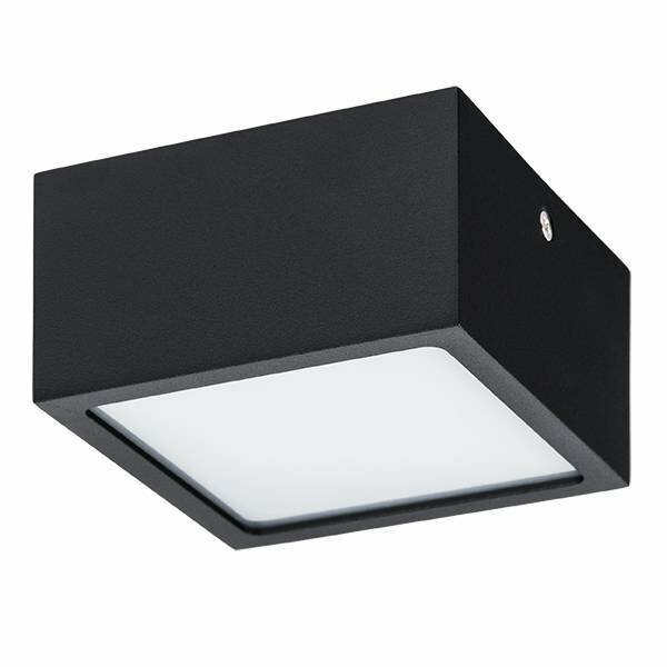 211927 Светильник ZOLLA QUAD LED-SQ 10W 780LM черный 3000K IP44