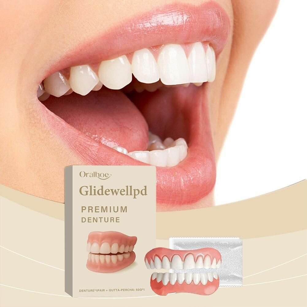 Виниры для зубов накладные верхние и нижние силиконовые Perfect Veneers с десной