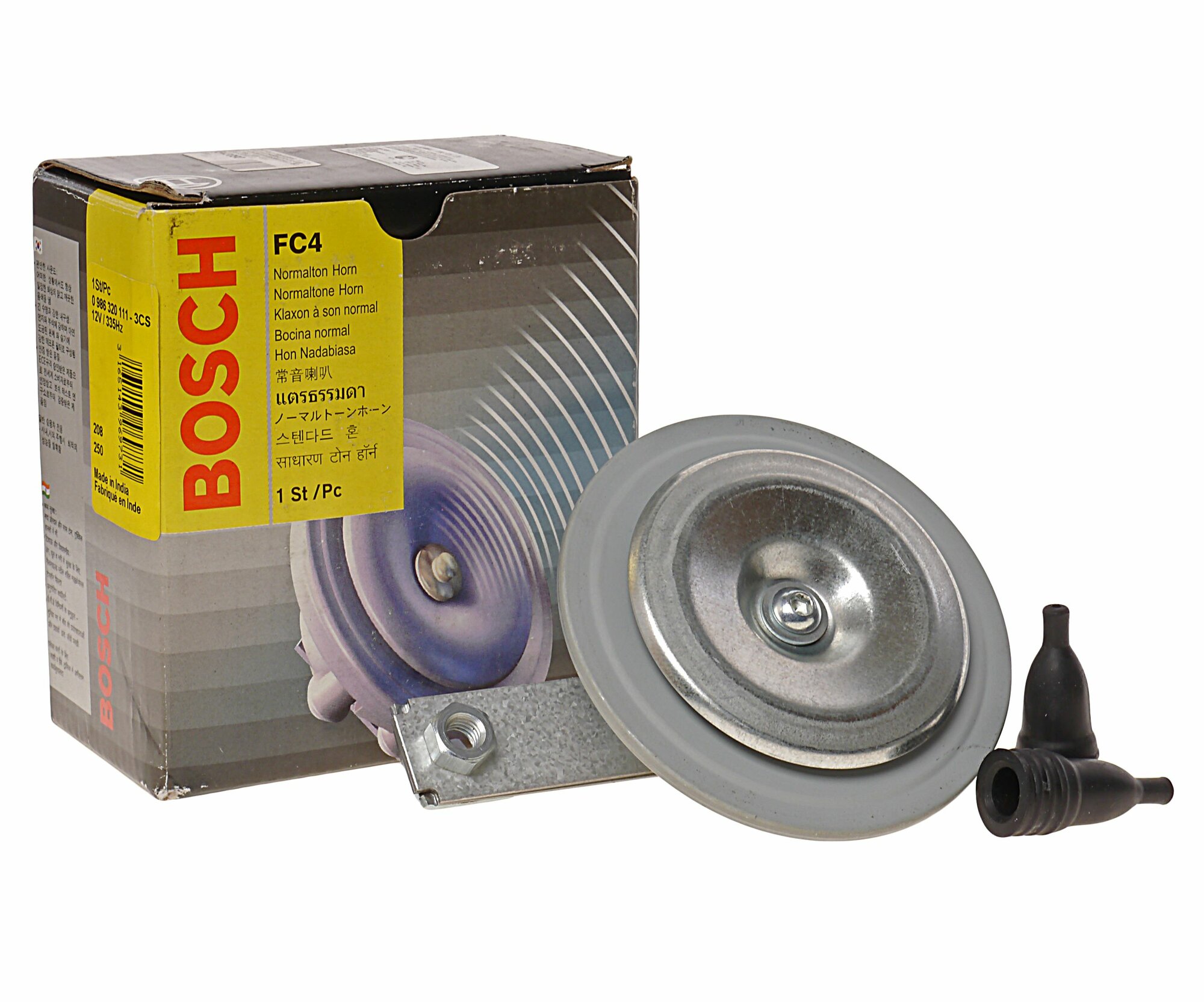 Сигнал звуковой (12В,335Hz) электропневматический гальван. Bosch Арт.0986320111