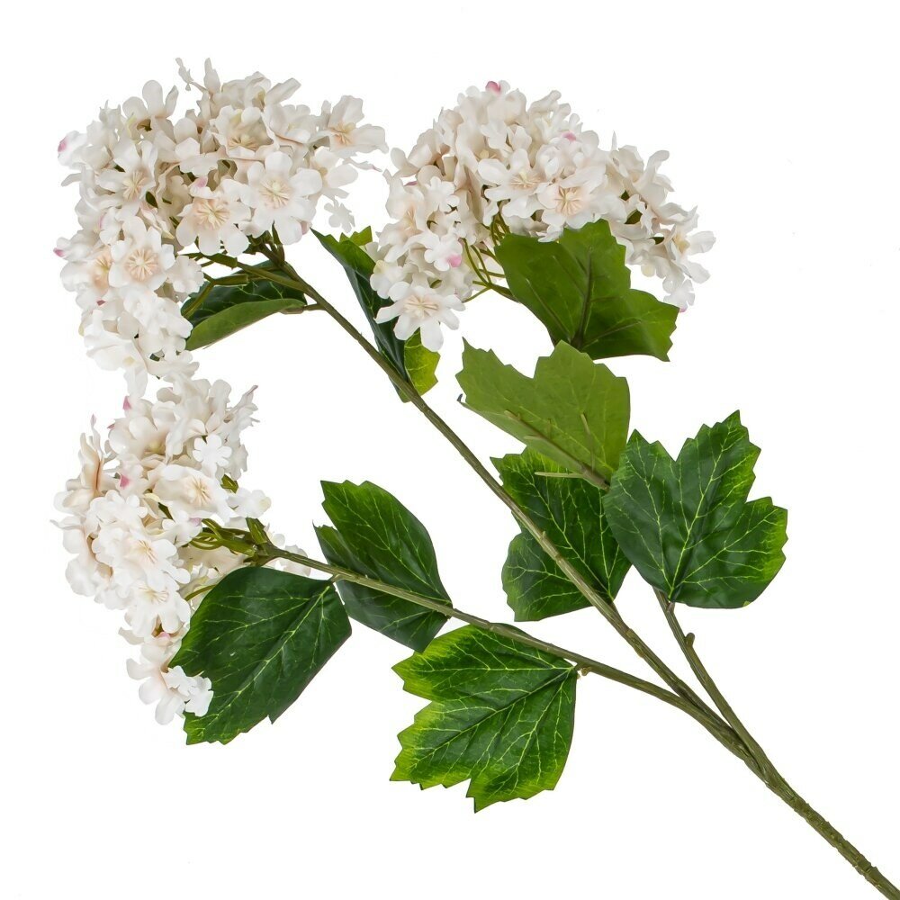 Цветок искусственный "Калина", L=20 W=12 H=78 см