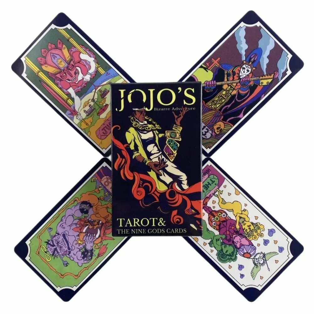 Карты Таро Невероятные приключения ДжоДжо/JoJo's Bizarre Adventure Tarot