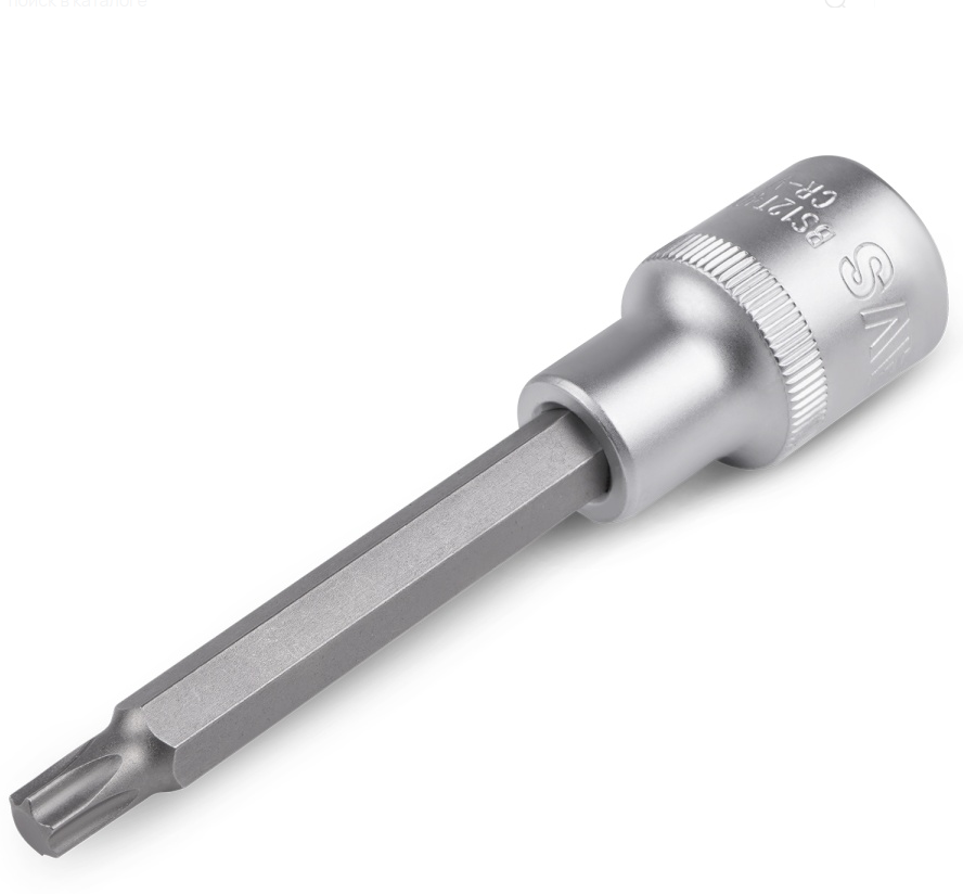 Головка со вставкой 1/2" torx (t40, l=100 мм) avs bs12t40l