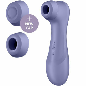 Satisfyer Pro 2 Generation 3, фиолетовый Вакуумный стимулятор клитора с 2 насадками