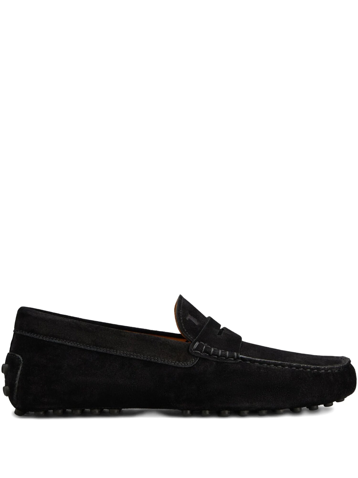 Лоферы Pebble-detail suede loafers